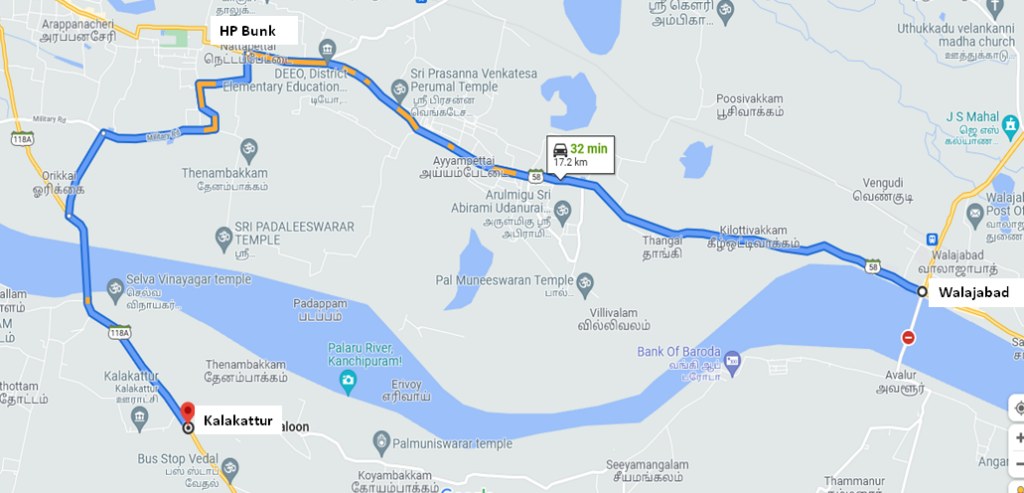 Located in the Kanchipuram district near Chennai | Nandhavanam